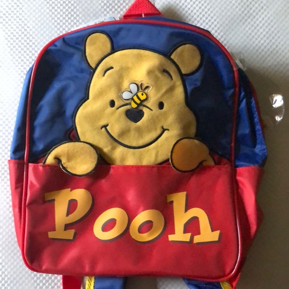 Disney | Accessories | Backpack Winnie The Pooh 2 X 1 New 1 Zippered ...
